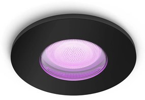 Vestavné bodové svítidlo Philips Hue Xamento LED, černé