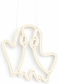 ECOprint ozdoba duch 30 cm bílá, 3D tisk, plast, venkovní