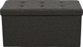 XXXLutz SEDACÍ BOX, textil, kompozitní dřevo, 76/38/38 cm Carryhome - Taburety - 001635000822
