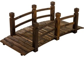 Tuin 1239 Dřevěný most 150 x 67 x 55 cm