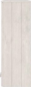 Nástavec na komodu HAMAR bílý 85 x 35 x 100 cm borovice 340505