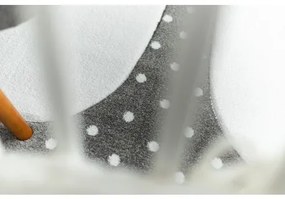 koberec PETIT KRÁLÍČEK, šedý velikost 180x270 cm | krásné koberce cz