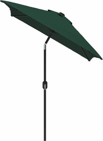 vidaXL Slunečník 200 x 300 cm pískově obdélníkový [44503] Barva: Červená