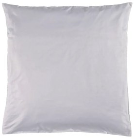 Luxusní povlak na polštář SATIN světle šedý 60 x 60 cm