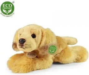 RAPPA Plyšový pes Retriever 30 cm / ECO-FRIENDLY / od 0 měsíců