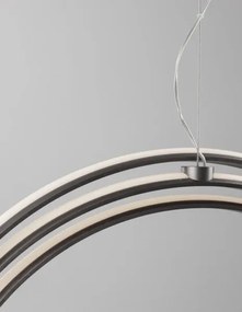 LED lustr Pertone 70 černé