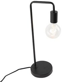 Moderní stolní lampa černá - Facil