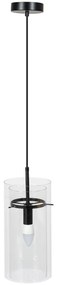 Toolight - Závěsná stropní lampa Corn - černá - APP1211-1CP