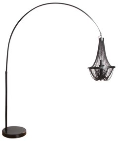 Designová stojanová lampa Kingdom 170 - 210 cm černá
