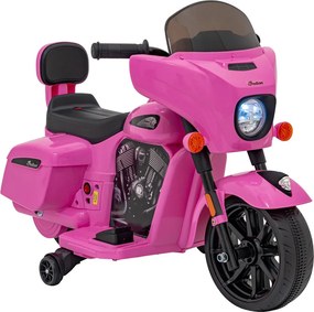 Ramiz Dětská motorka Chopper INDIAN růžová