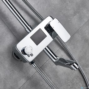 Nástěnný sprchový panel EYN NTD0341 s LED displejem, více barevných provedení