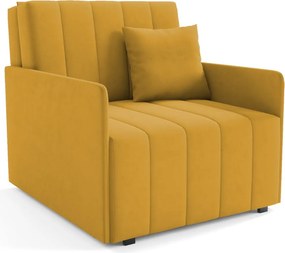 Úzká jednomístná pohovka Neo I 90 cm s funkcí spaní a úložným prostorem