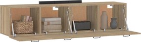 Nástěnné skříňky 2 ks dub sonoma 60 x 36,5 x 35 cm kompozit 3115638