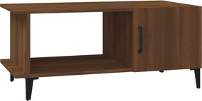 vidaXL Konferenční stolek 90 x 50 x 40 cm kompozitní dřevo [817548] Barva: hnědý dub