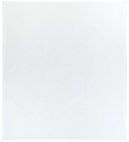 Prošívaný přehoz na postel 200 x 220 cm krémová bílá NAPE Beliani