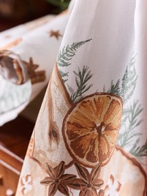 Sinsay - Vánoční kuchyňské utěrky s ovocem a kořením 2 pack - oranžová