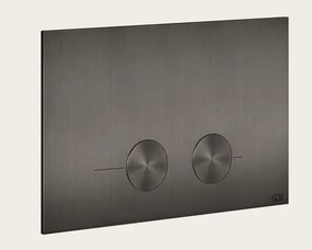 Ovládací tlačítko Gessi kov černý bronz mat 54611.707