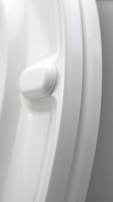 Deante WC kombi bez okraje Jasmin se zadním odpadem a WC sedátkem SoftClose -
