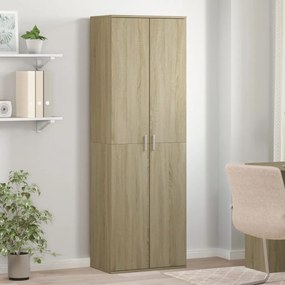 Skříň highboard dub sonoma 60 x 35 x 180 cm kompozitní dřevo 3276667
