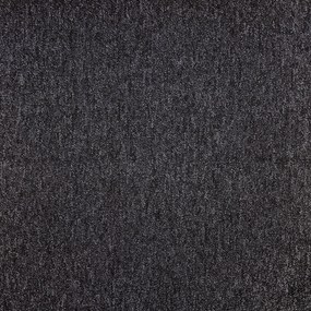 Kobercové čtverce Berlin 315 - černý - 50x50 cm