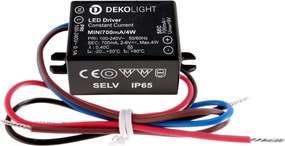 IMPR 872131 Deko-Light LED-napájení MINI, CC, 700mA/4W konstantní proud 700 mA IP65 2,5-6V DC 1,75-4,00 W