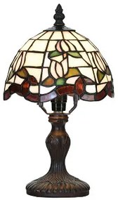 Stolní lampa Tiffany FLOWERS Clayre &amp; Eef 5LL-6180