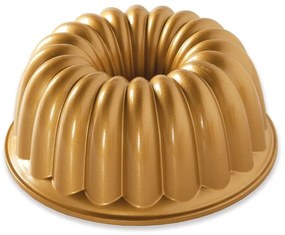 Nordic Ware forma na bábovku Elegant Party, 10 cup zlatá, 58677