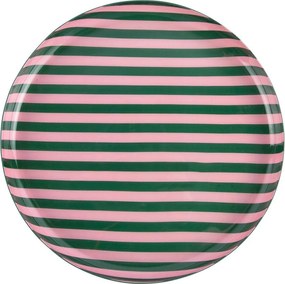 Zelený/světle růžový železný talíř ø 22 cm Animado – PT LIVING
