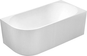 Aqualine Tibera - Vana 150x75 cm, pravá, bílá E1037G
