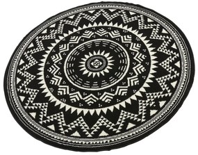 Hanse Home Collection koberce Kusový koberec Celebration 103441 Valencia Black kruh - 200x200 (průměr) kruh cm