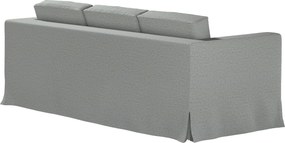 Potah na pohovku IKEA  Karlanda 3-místná nerozkládací, dlouhý barva modrá látka pletený vzor