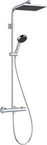 Hansgrohe Activera Q - Sprchový set s termostatem, 29x18 cm, 2 proudy, EcoSmart+, chrom 28749000
