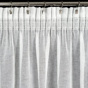 ZÁCLONA NA PÁSCE DANI1 140X250 CM BÍLÁ