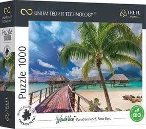 TREFL Puzzle UFT Wanderlust: Rajská pláž na Bora-Bora / 1000 dílků / 6