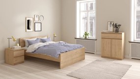 Tvilum Postel Simplicity 213 160x200 jackson hickory