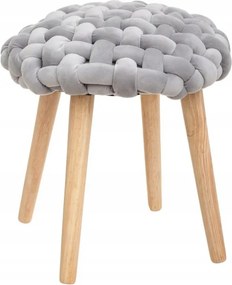 Stolička Cosy, šedá, 43 cm
