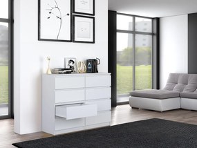 Komoda MALWA M8 120 Bílá