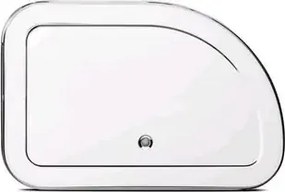 Brabantia Roll Top Chlebník střední velikost stříbrná / lesklá ocel /