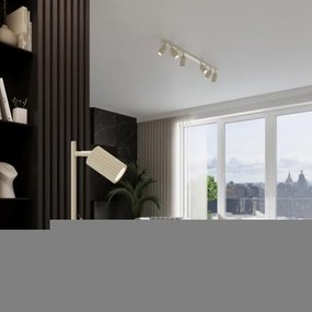 Závěsné svítidlo SOLLUX KARBON 3L krémová GU10 3x10W bez žárovek SL.1594