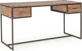 Pracovní stůl s deskou z akácie 60x150 cm Elmer – Bizzotto