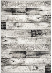 Koberce Breno Kusový koberec VEGAS HOME / PASTEL ART 36/WSE, Šedá, Vícebarevné, 140 x 200 cm