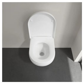 Villeroy & Boch Villeroy &amp; Boch ARCHITECTURA - Záchodové sedátko s poklopem, s funkcí QuickRelease a SoftClosing, bílá alpin 98M9C101