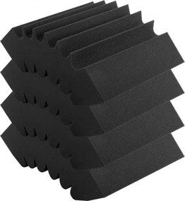akustické pěnové panely 4 balení 41,9 × 16 × 30,5 cm Lepidlo na stěnový strop