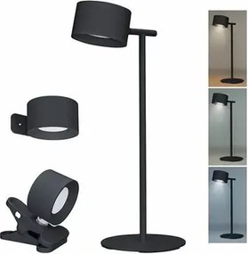 Solight WO68-B LED nabíjecí lampička 3v1 černá / 4W / 280lm / změna CC