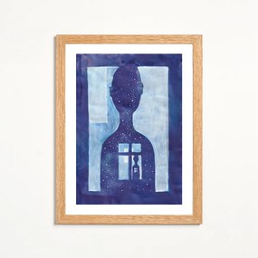 Jakub König | Okna Rám: Bílý, Velikost: 100 x 70 cm