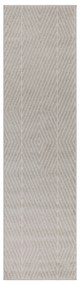 Tribeca Design Kusový koberec Jars Grey Linear běhoun Rozměry: 66x240 cm
