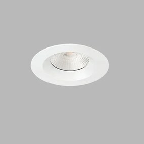 LED2 2231531D Max 1, venkovní bílá bodovka, 8W 3000K stmívatelná DALI, prům. 8cm, IP65