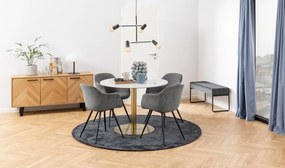 ACTONA GROUP Jídelní stůl CORBY Ø105×75 cm H000019507
