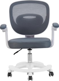 Otočná židle, šedá/bílá, TRIXI TYP 2