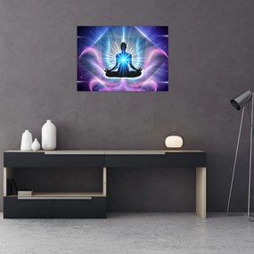 Skleněný obraz - Meditace (70x50 cm)